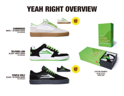 [LOOKBOOK] LAKAI × YEAH RIGHT! | VHSMAG