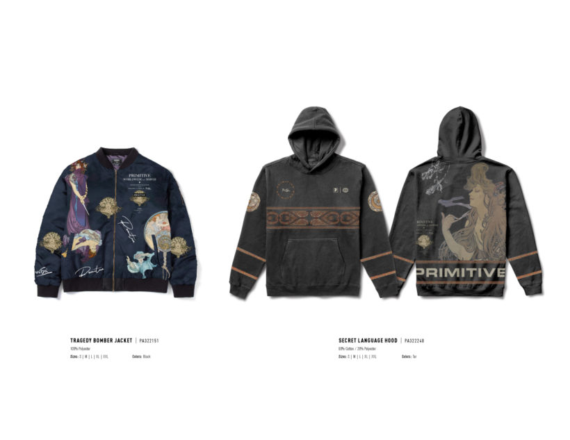 [LOOKBOOK] PRIMITIVE - TUPAC & ALPHONSE MUCHA COLLECTION | VHSMAG