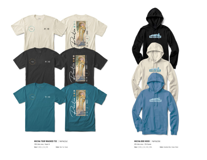 [LOOKBOOK] PRIMITIVE - TUPAC & ALPHONSE MUCHA COLLECTION | VHSMAG