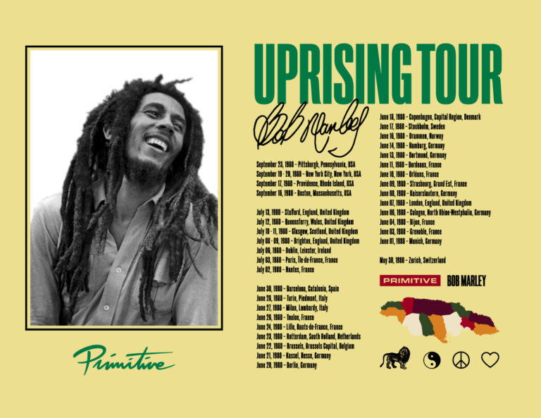 [LOOKBOOK] PRIMITIVE × BOB MARLEY | VHSMAG