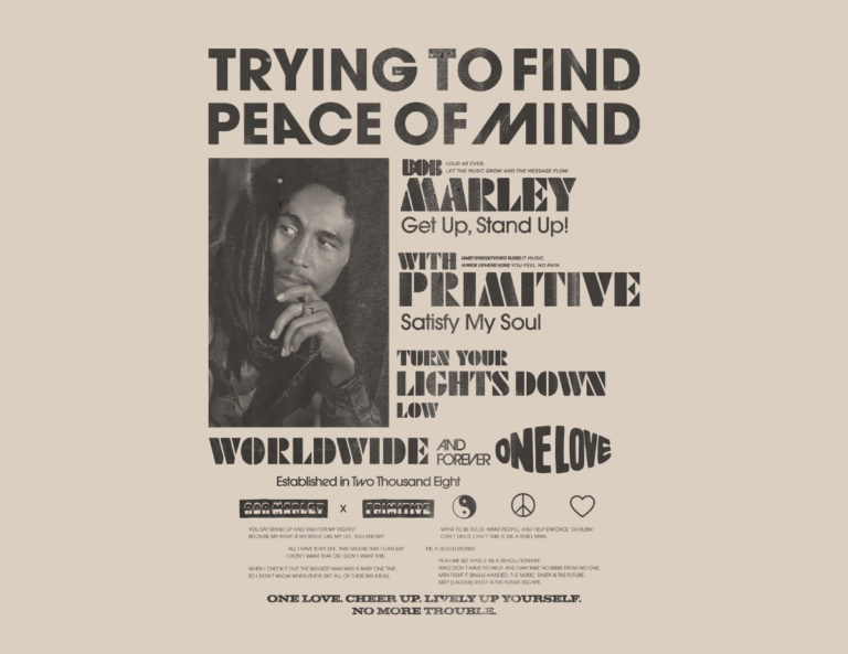 [LOOKBOOK] PRIMITIVE × BOB MARLEY | VHSMAG