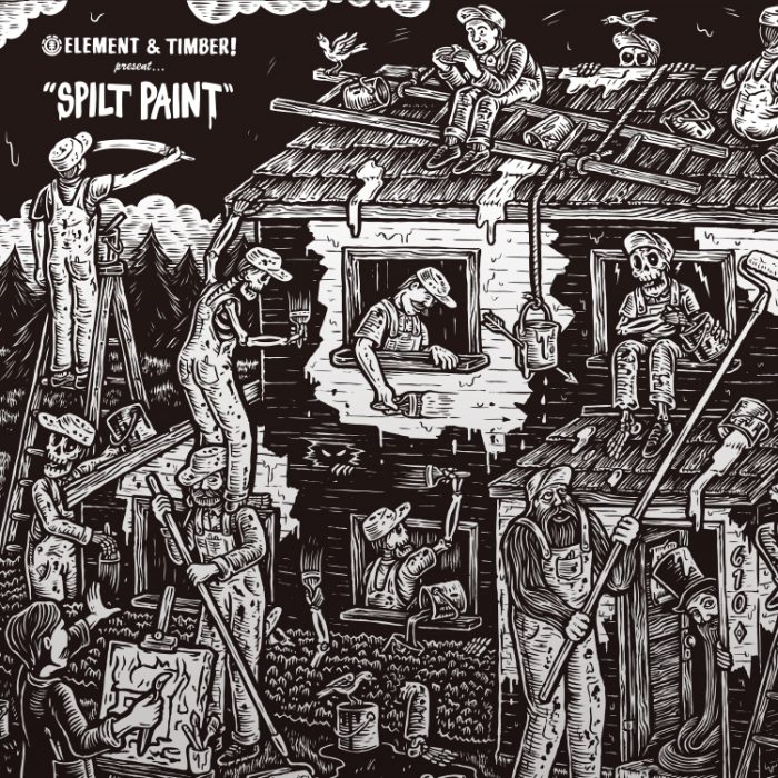 [THUMBS UP] ELEMENT × TIMBER! - SPILT PAINT COLLECTION | VHSMAG